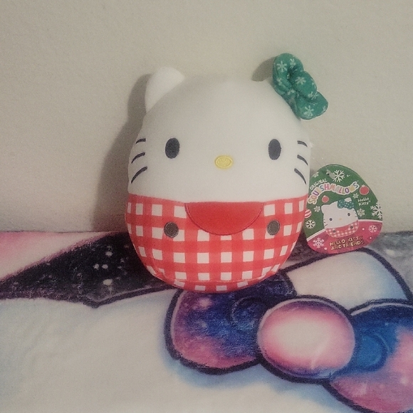 Hello Kitty | Toys | Hello Kitty Plush With Red Checkered Outfit | Poshmark